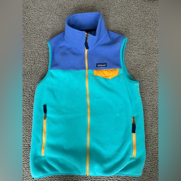 Patagonia | Jackets & Coats | Patagonia Mens Colorblock Synchilla Vest ...